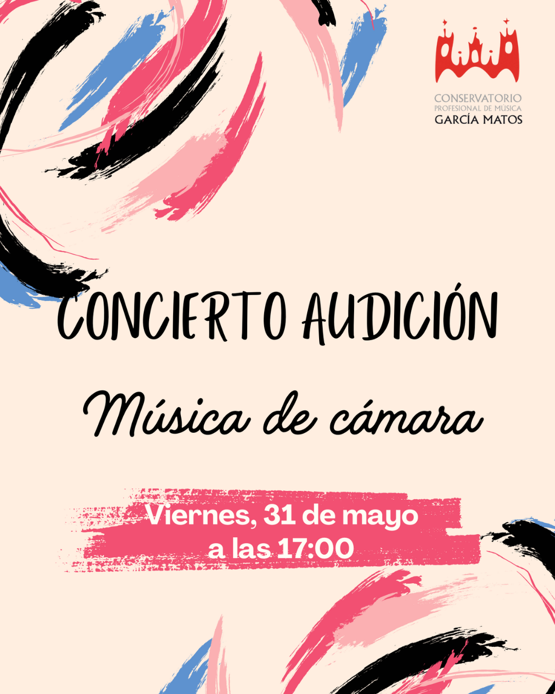 Concierto Audición de música de Cámara – Conservatorio Profesional de ...